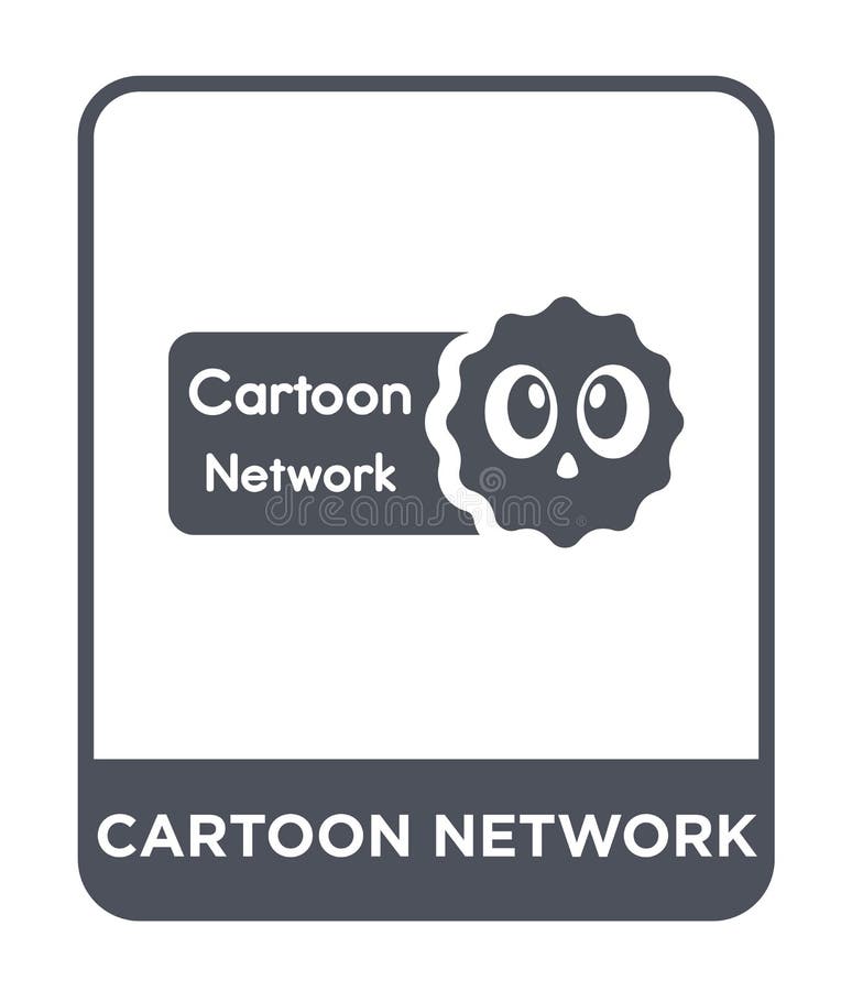 Cartoon Network Icon in Trendy Design Style. Cartoon Network Icon ...