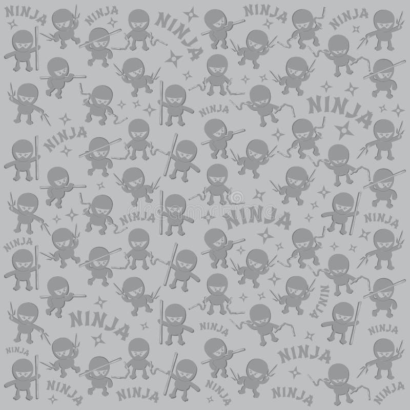 Cartoon ninja art theme stock vector. Illustration of style - 30945269