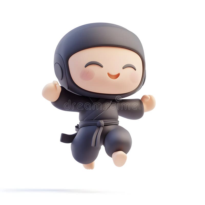 Ninja Jumping Stock Illustrations – 464 Ninja Jumping Stock ...