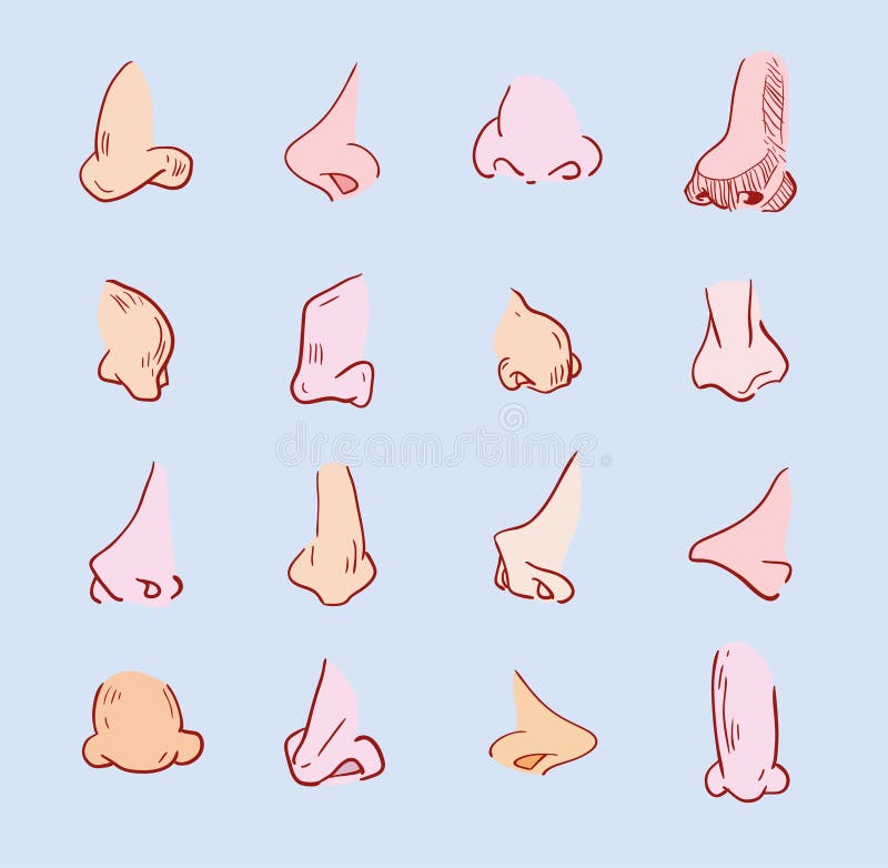 Cartoon Noses Stock Illustrations – 406 Cartoon Noses Stock ...