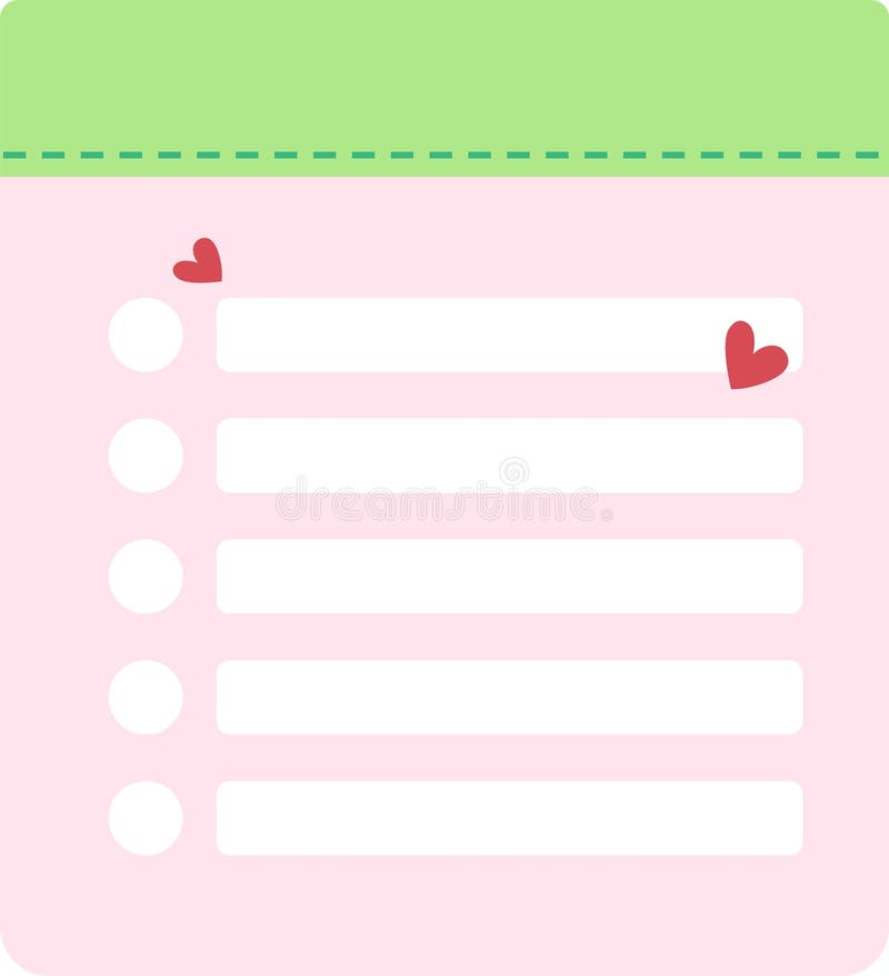 Cartoon Notebook Sheet stock vector. Illustration of school - 365066183