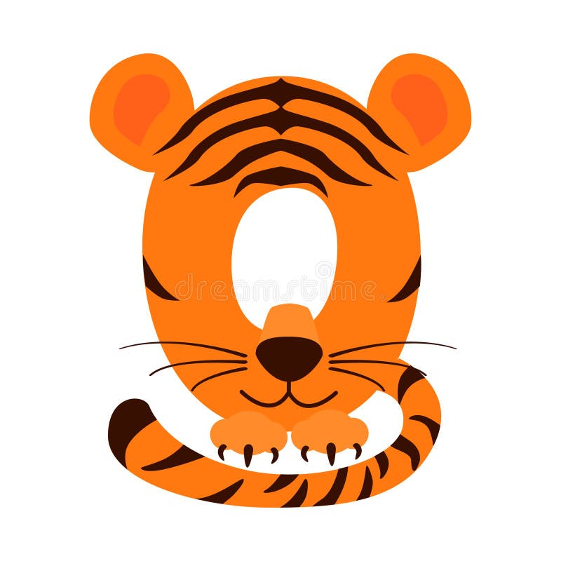 Animal Cartoon Number Three Stock Vector - Illustration of graphic ...