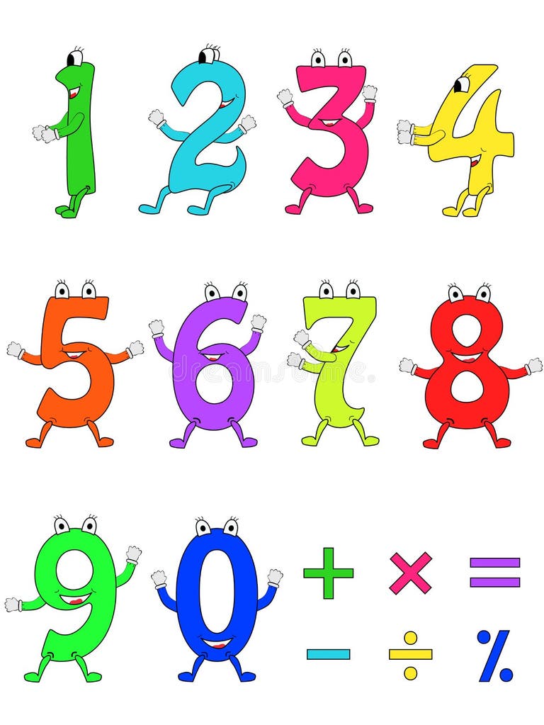 Cartoon Numbers Stock Illustrations – 60,295 Cartoon Numbers Stock ...