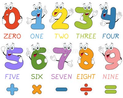 Cartoon Numbers Stock Illustrations – 62,686 Cartoon Numbers Stock ...