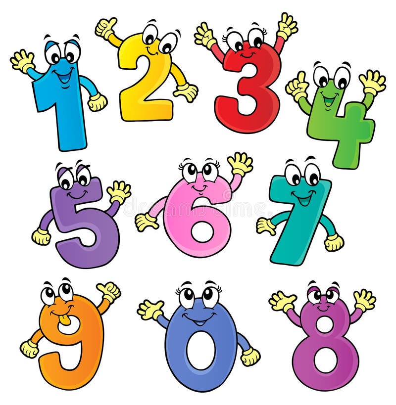 Cartoon Numbers Stock Illustrations – 60,295 Cartoon Numbers Stock ...