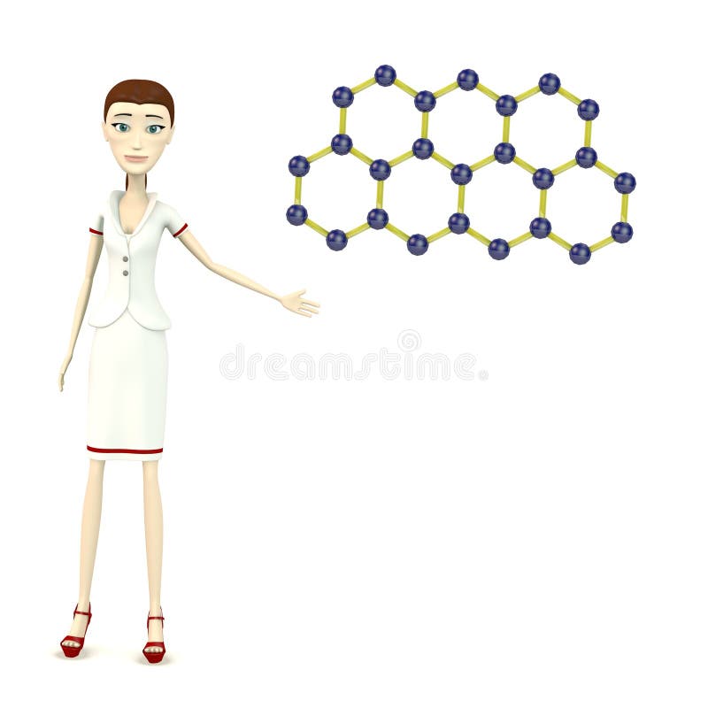 Cartoon Molecules Icon Emoji Isolated Illustration Stock Illustration ...