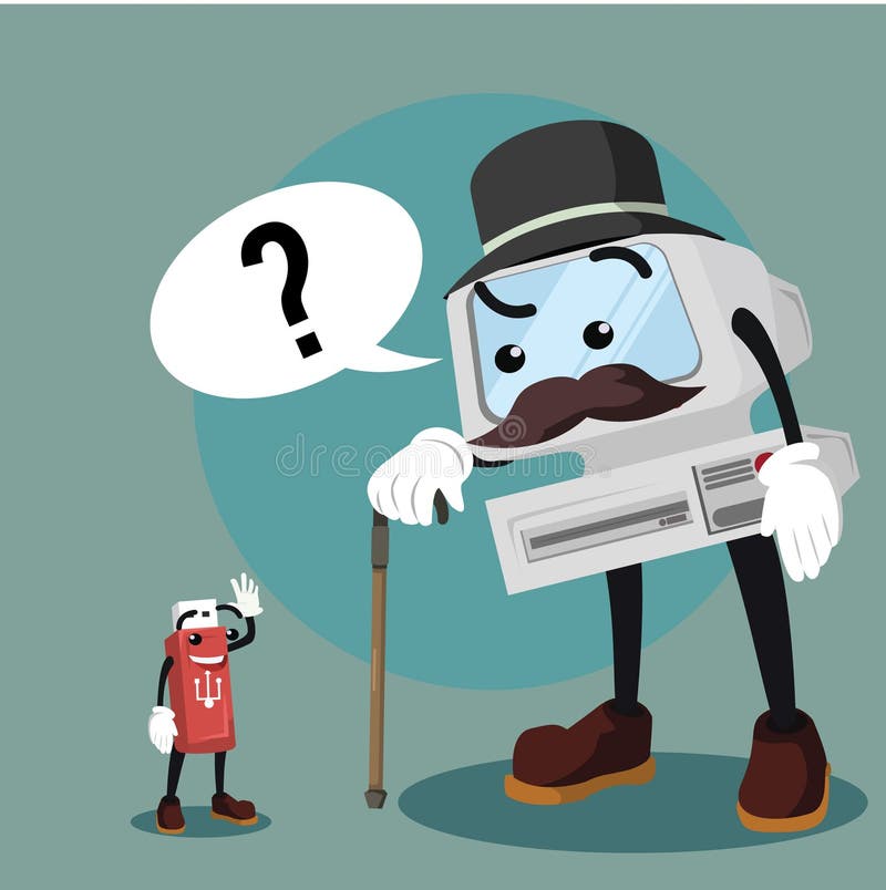 Cartoon Object Living Character Design Vector Stock Vector ...