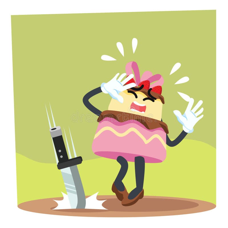 Cartoon Object Living Character Design Vector Stock Vector ...