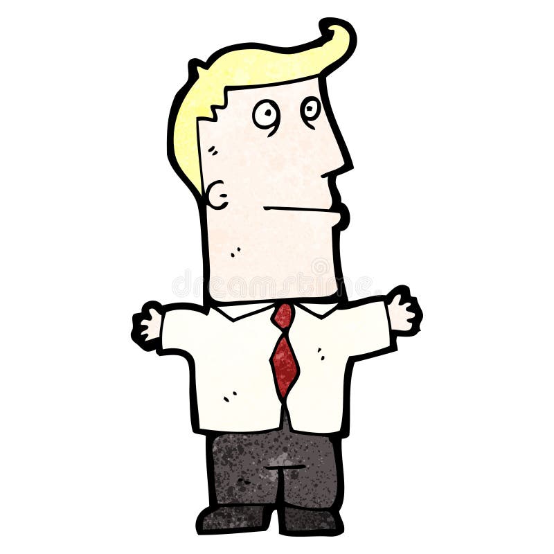 Cartoon office man stock vector. Illustration of cartoon - 38067035