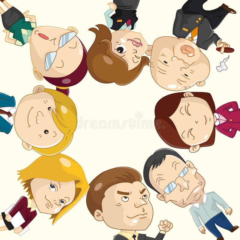 11+ Cartoon office worker card Free Stock Photos - StockFreeImages