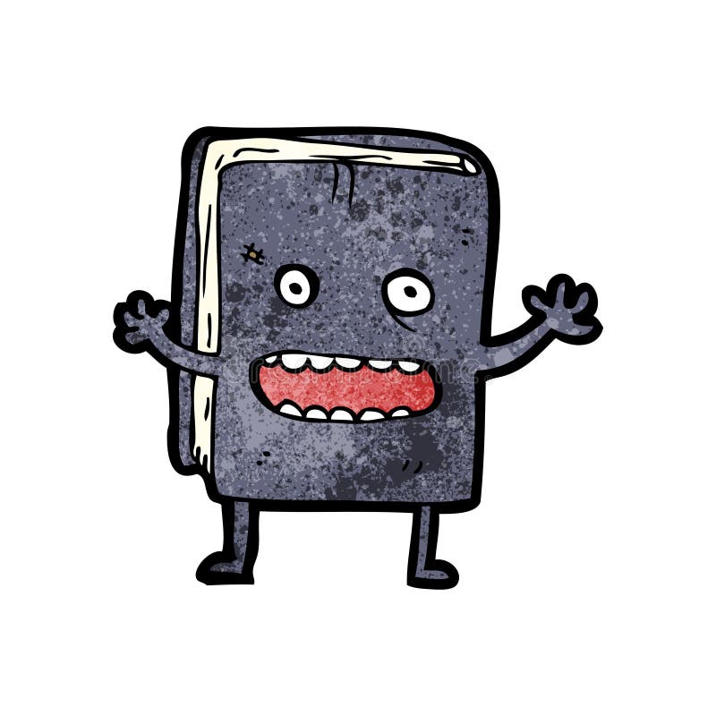 Cartoon old book character stock vector. Illustration of retro - 38090867