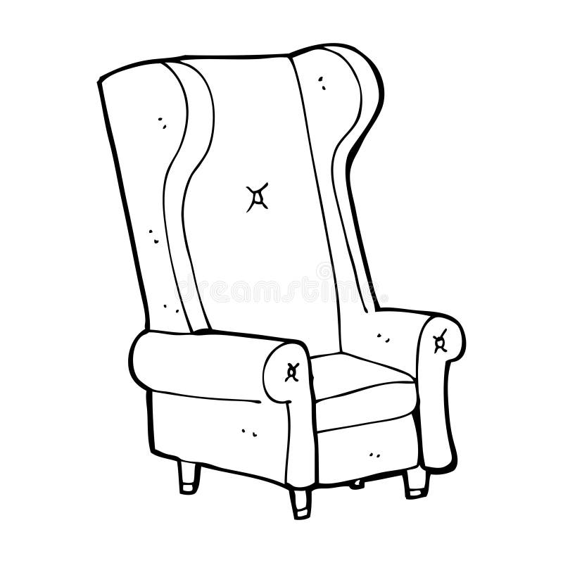 Cartoon Old Chair - Free Photo from StockFreeImages