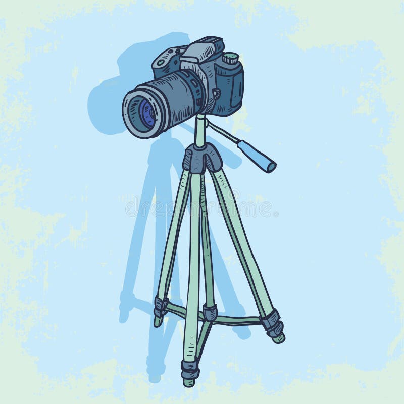 Cartoon Old Photo Camera Illustration, Vector Icon. Stock Vector ...