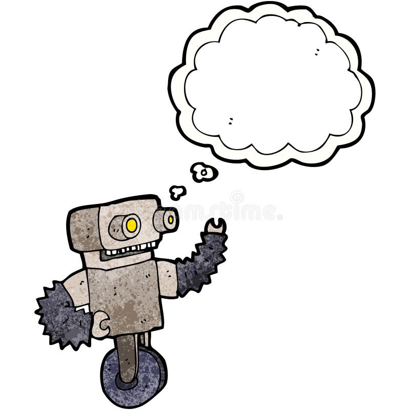 Cartoon old robot stock vector. Illustration of silly - 38050021