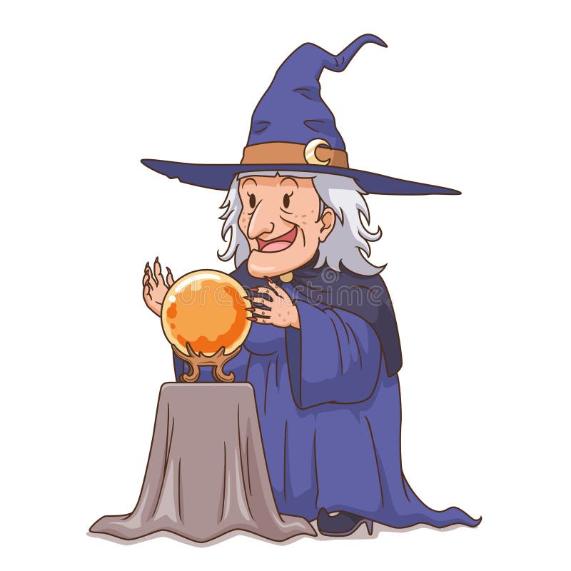 Old Crystal Ball Stock Illustrations – 3,880 Old Crystal Ball Stock ...
