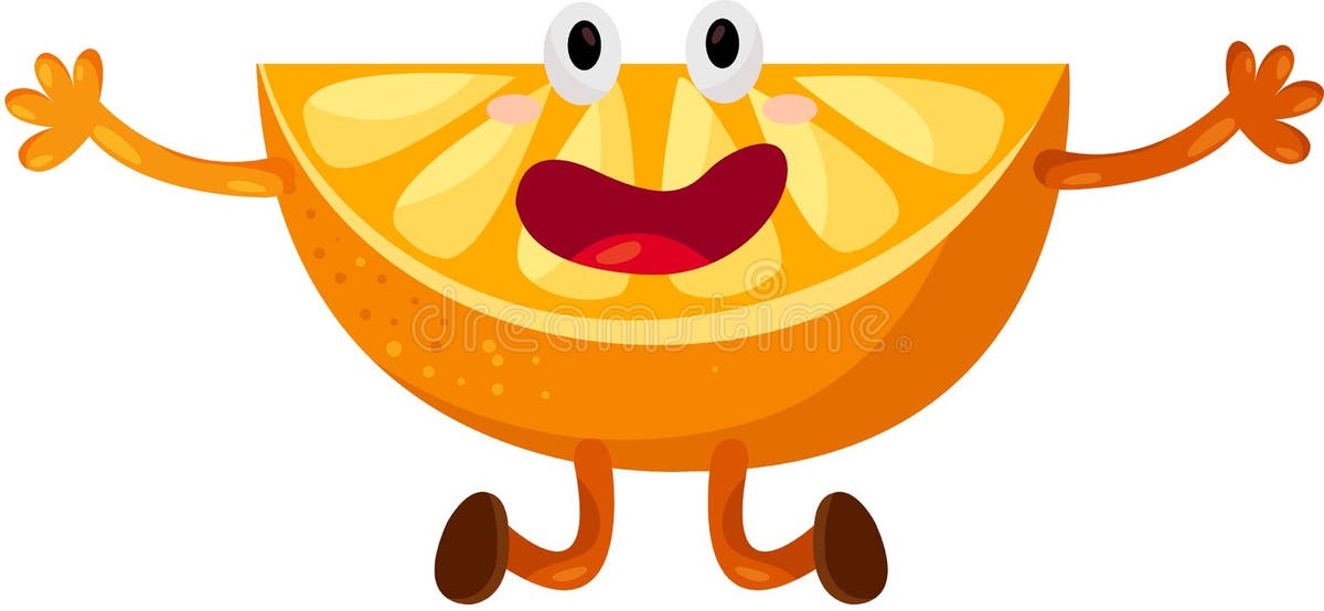 Cartoon Orange Dancing Stock Illustrations – 2,629 Cartoon Orange ...