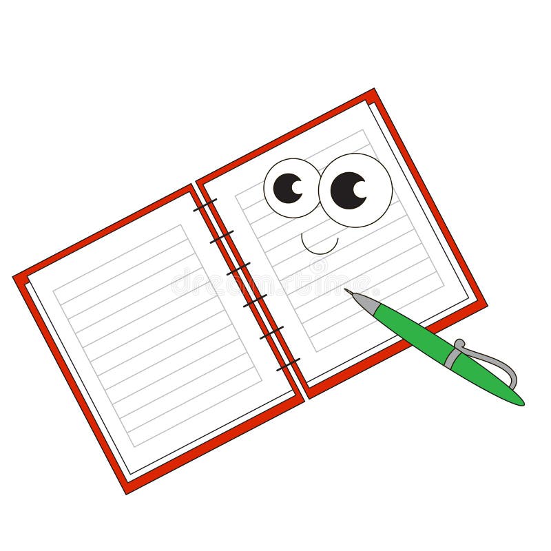 Cartoon outlined object. stock vector. Illustration of cherry - 90137180