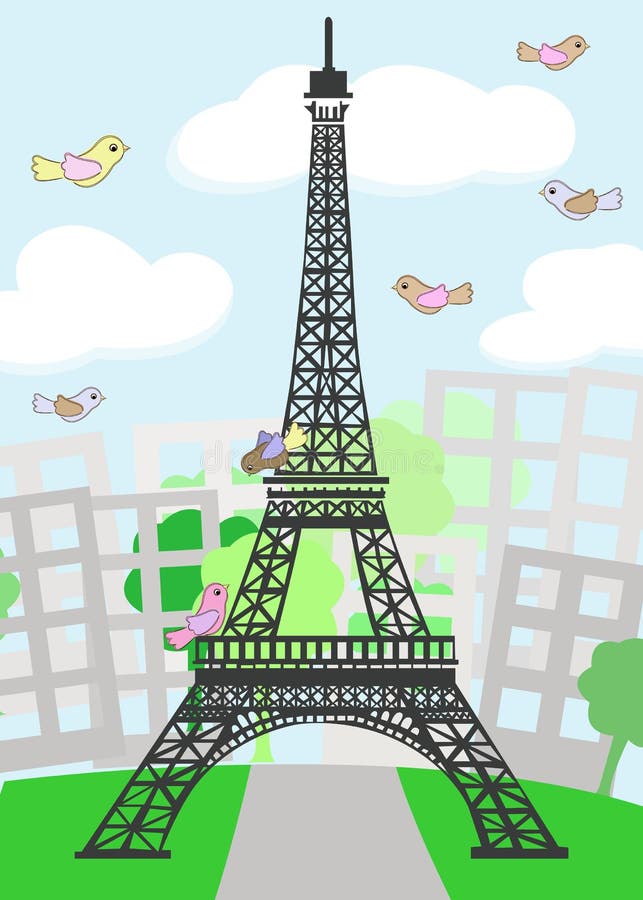 Paris Cartoon Stock Illustrations – 11,614 Paris Cartoon Stock ...