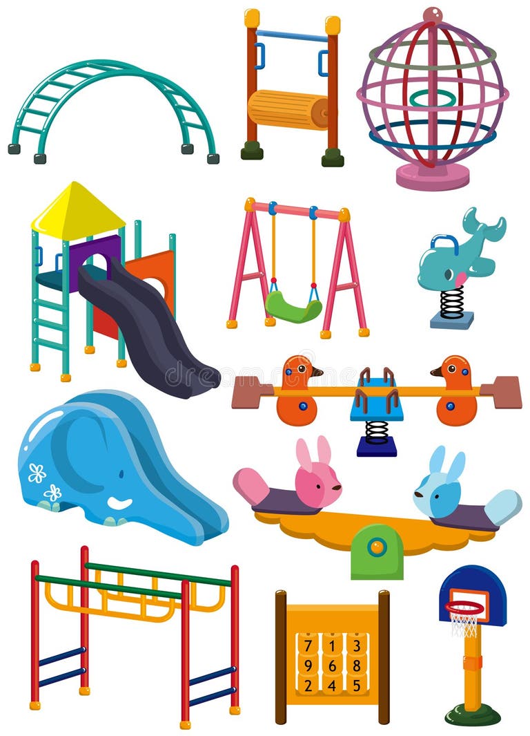 Cartoon Playground Stock Illustrations – 34,786 Cartoon Playground ...
