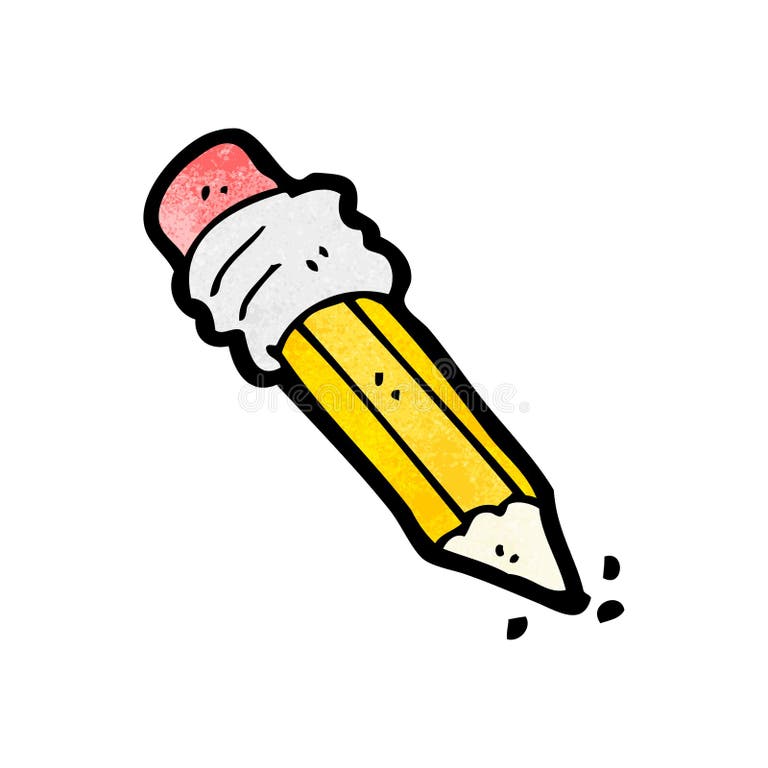 Cartoon Crazy Pencil Stock Illustrations – 955 Cartoon Crazy Pencil ...