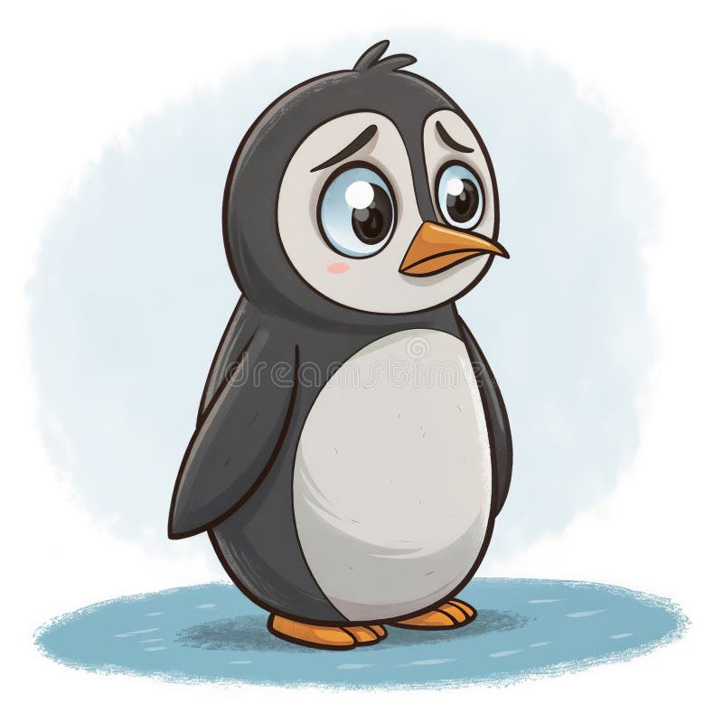 Cartoon Penguin Sad Stock Illustrations – 328 Cartoon Penguin Sad Stock ...