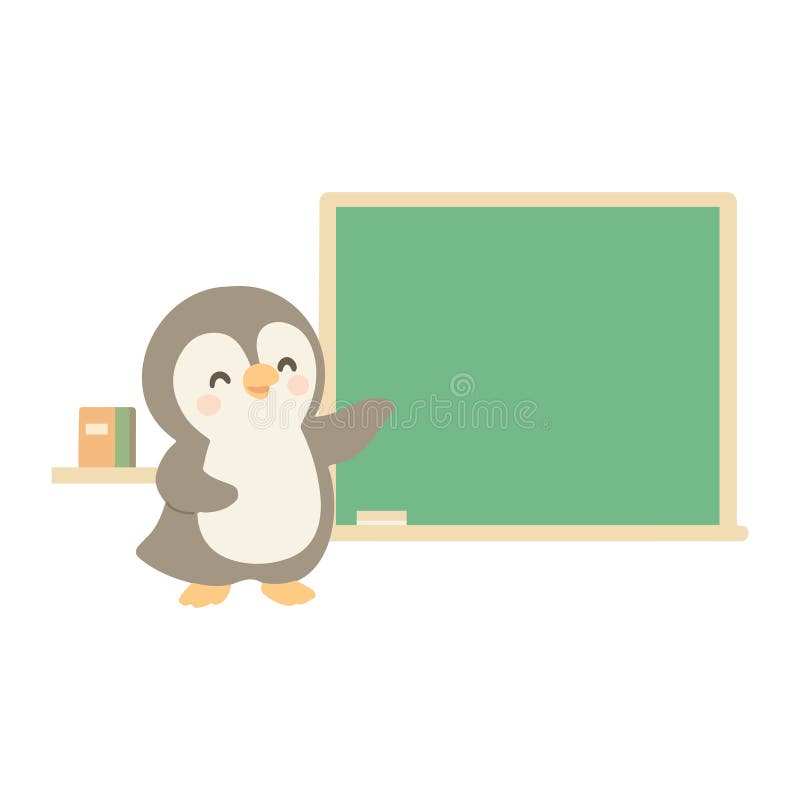 Penguin Teacher Cartoon Stock Illustrations – 118 Penguin Teacher ...