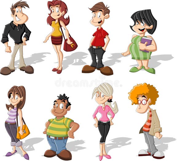 Cartoon People Stock Illustrations – 1,793,925 Cartoon People Stock ...