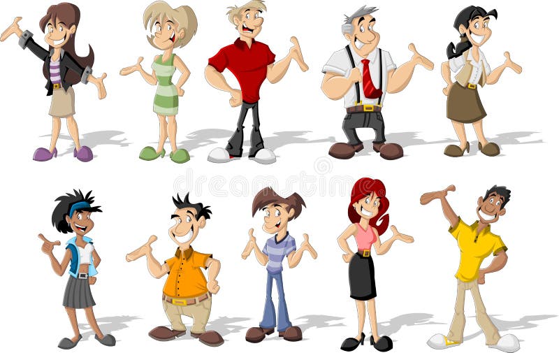 68,000+ Cartoon people Free Stock Photos - StockFreeImages