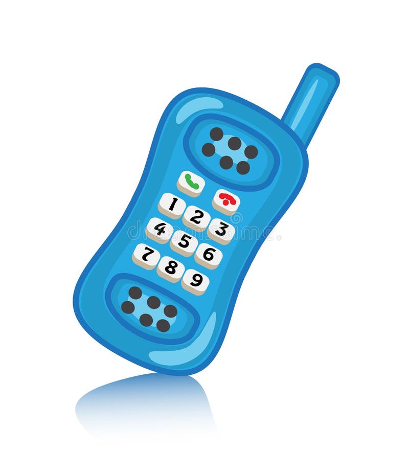 Cartoon Blue Push Button Telephone Stock Illustrations – 17 Cartoon ...