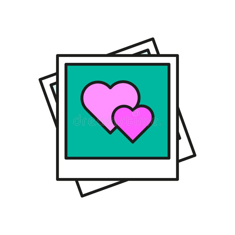 Cartoon Photo Cards. Photo Frame. Vector Illustration. Stock Image ...