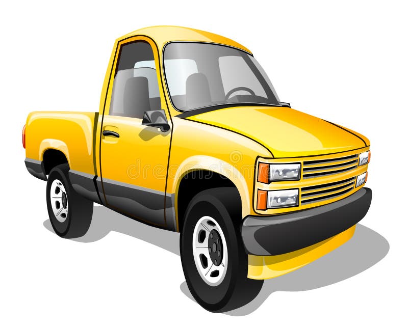 Cartoon Pickup Truck Stock Illustrations – 7,522 Cartoon Pickup Truck ...