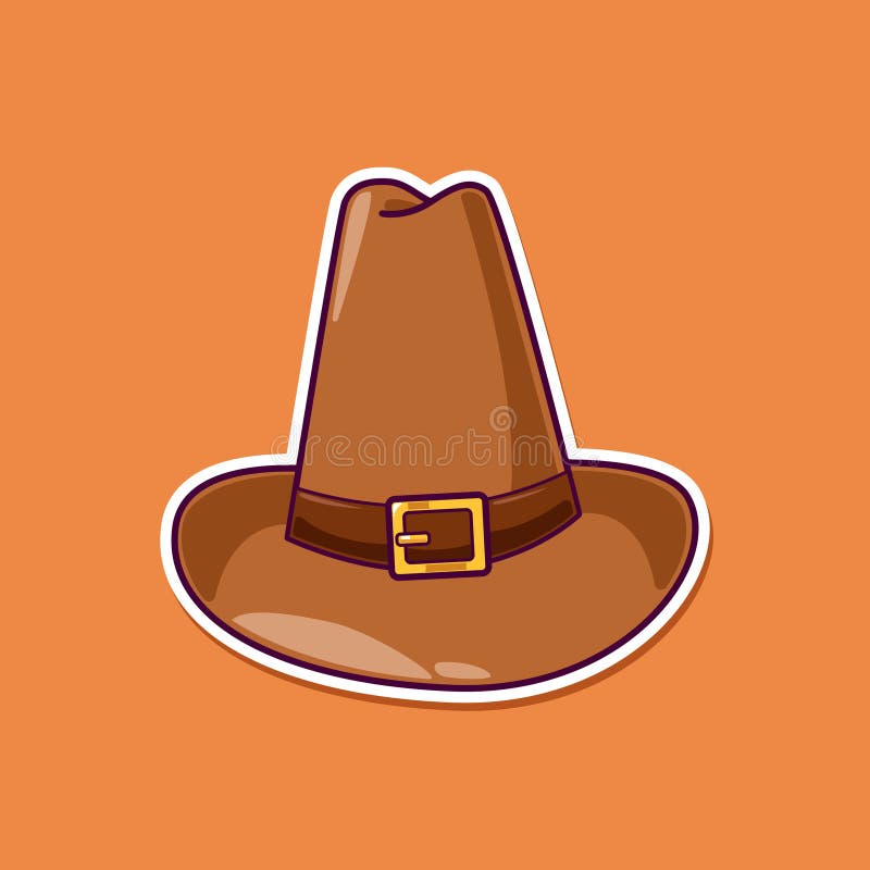 Cartoon Pilgrim Hat Stock Illustrations – 7,063 Cartoon Pilgrim Hat ...