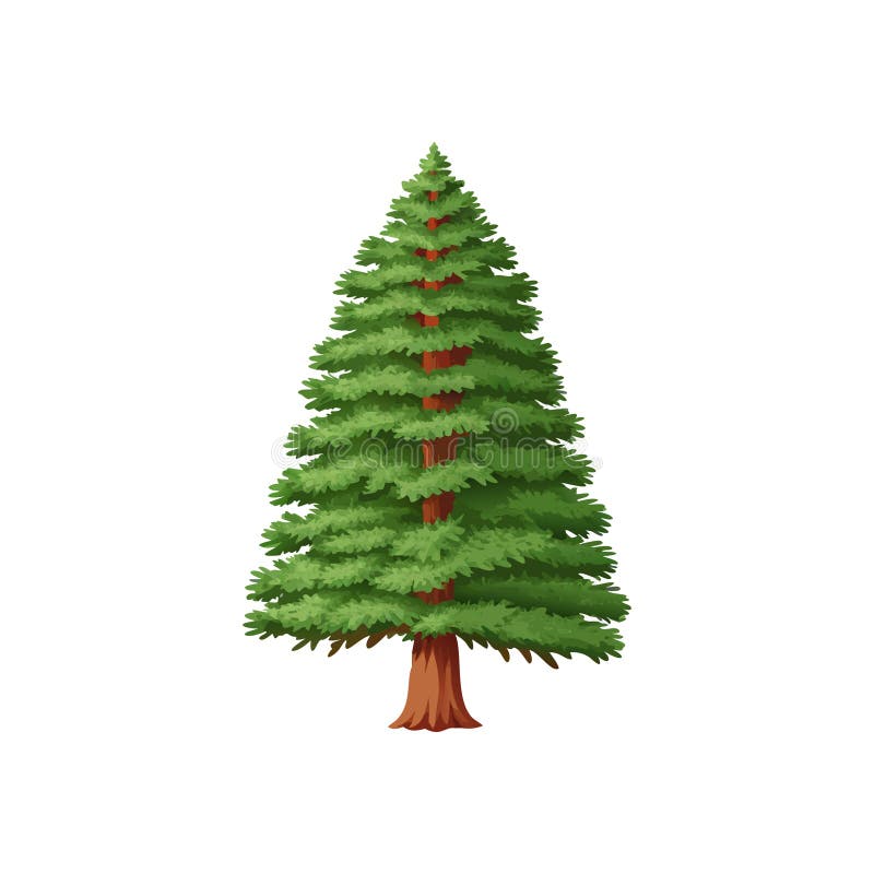 Single Cartoon Pine Tree Stock Illustrations – 1,308 Single Cartoon ...