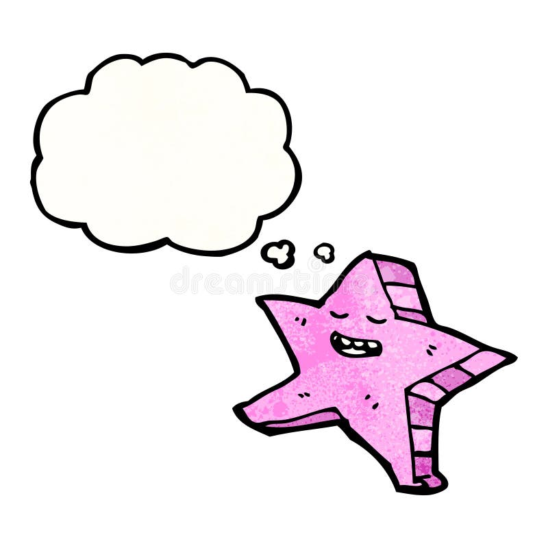 Cartoon pink starfish stock vector. Illustration of texture - 38033711