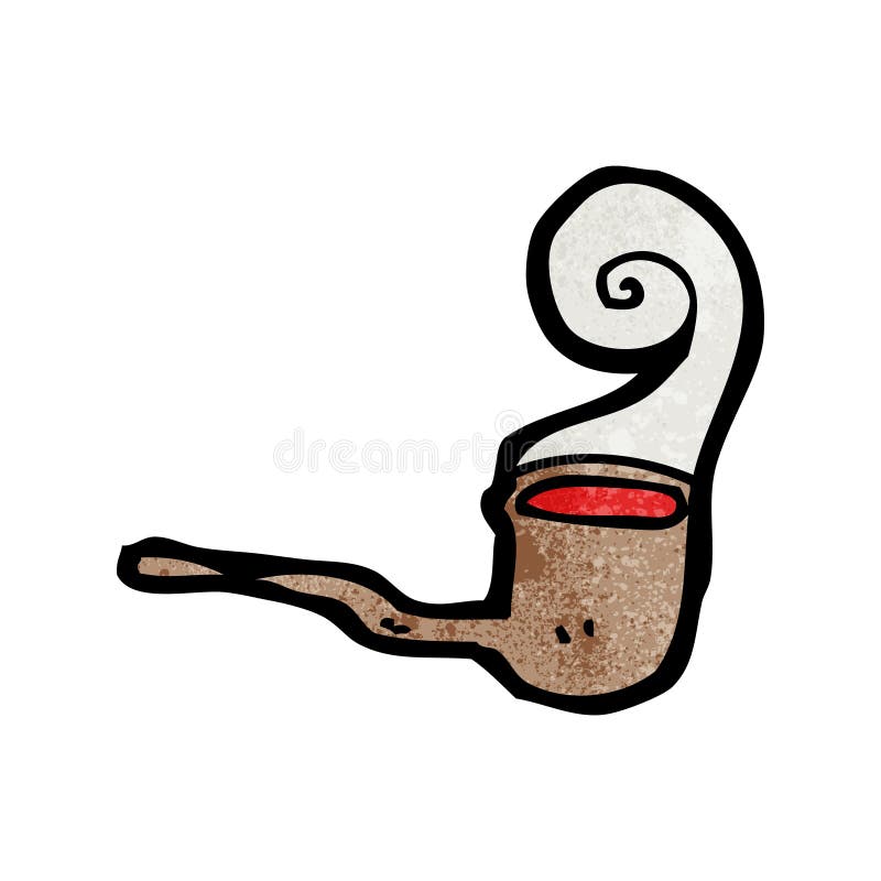 Cartoon pipe stock vector. Illustration of cute, artwork - 38055889