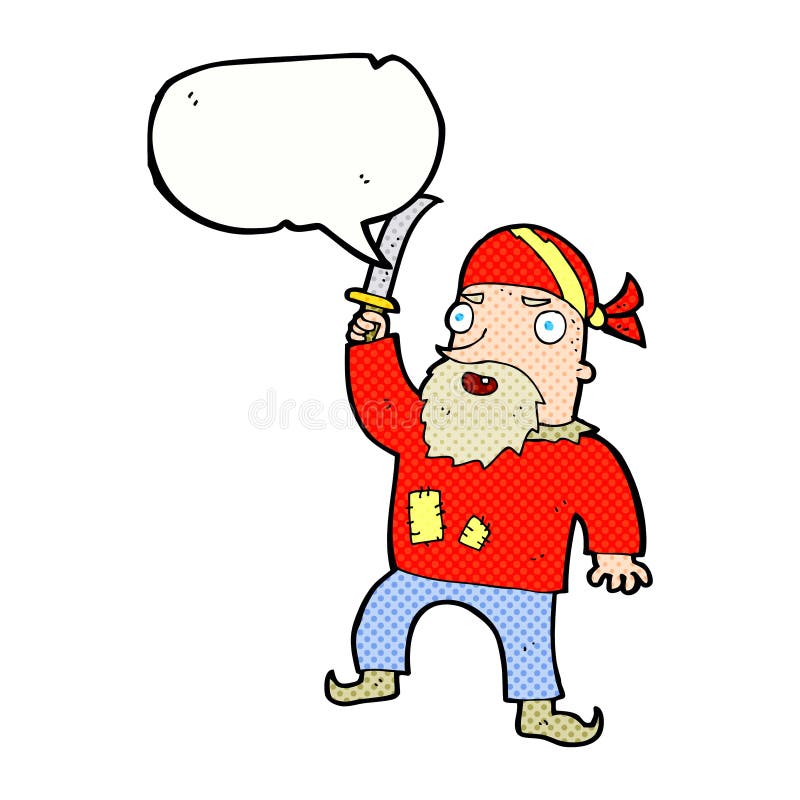 Cartoon Pirate Talking Stock Illustrations – 349 Cartoon Pirate Talking ...