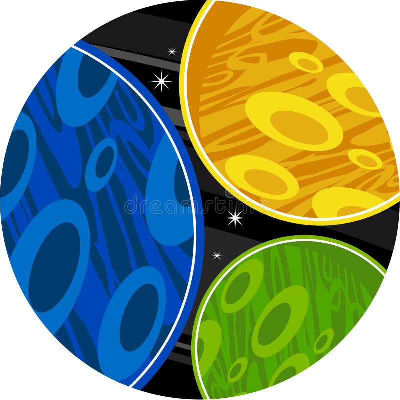 Cartoon Planet Icon stock vector. Illustration of spacetravel - 95446870