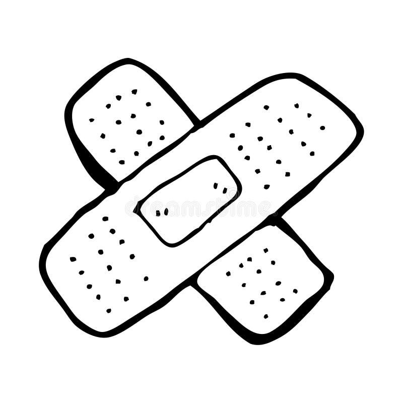 Cartoon plaster stock illustration. Illustration of cheerful - 37023967