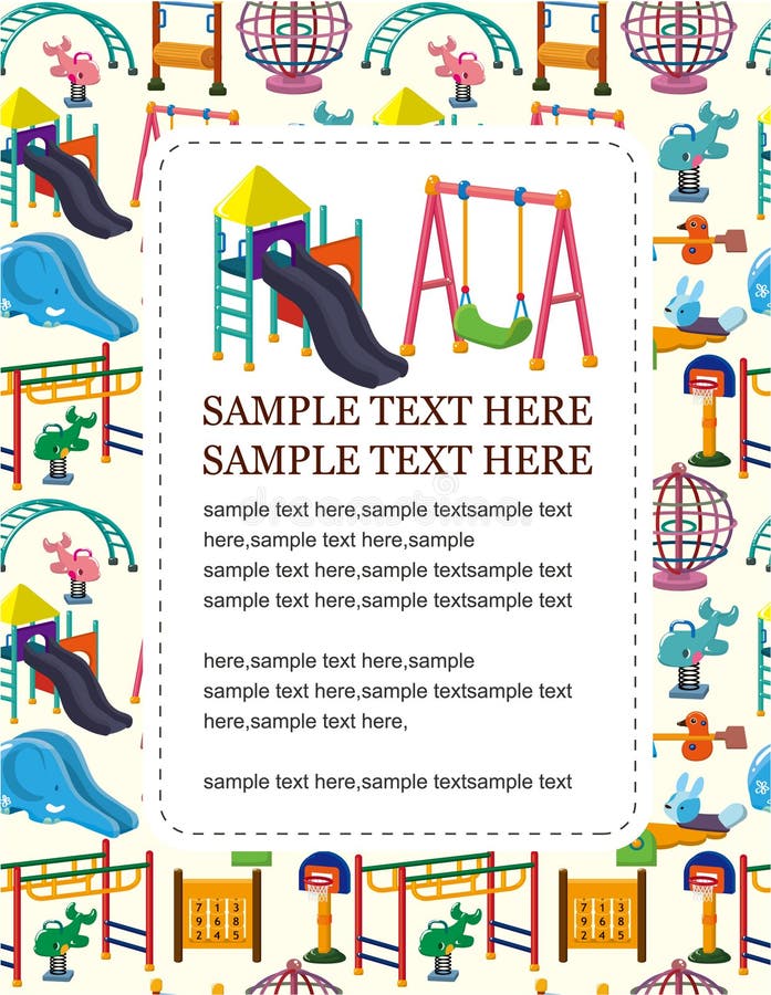 Playground Border Clipart