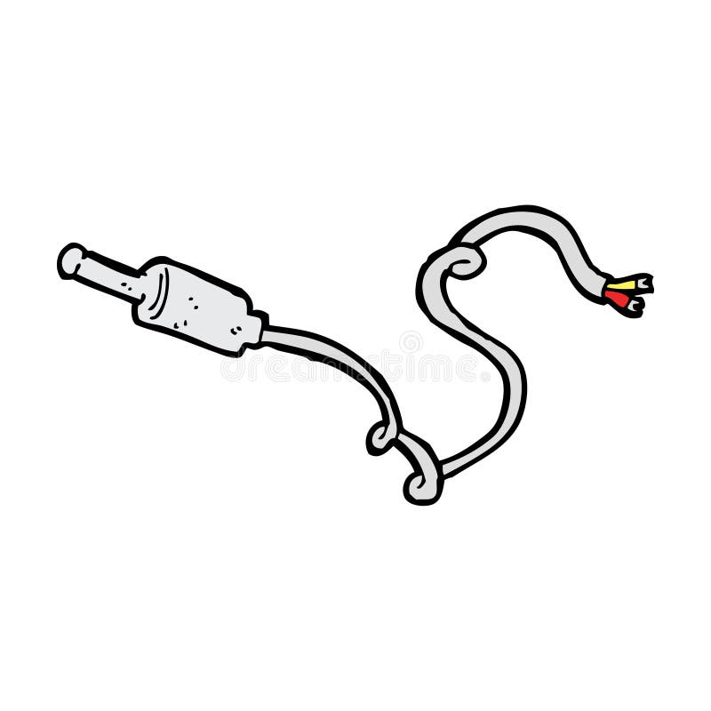 Cartoon plug stock vector. Illustration of drawing, character - 37012643