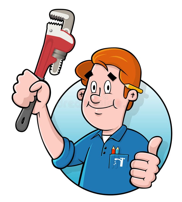 Plumber Cartoon Stock Illustrations – 12,602 Plumber Cartoon Stock ...