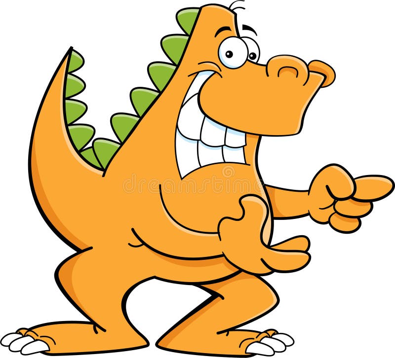 Dinosaur Laughing stock vector. Illustration of humor - 13711392