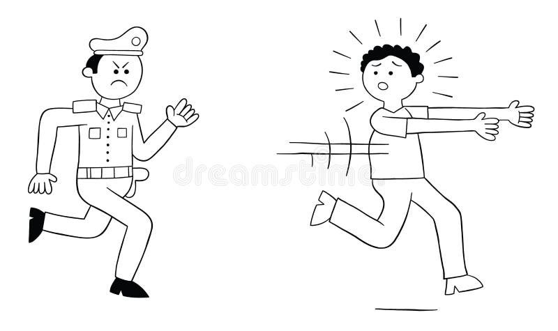 Police Chasing Stock Illustrations 276 Police Chasing Stock Illustrations Vectors And Clipart