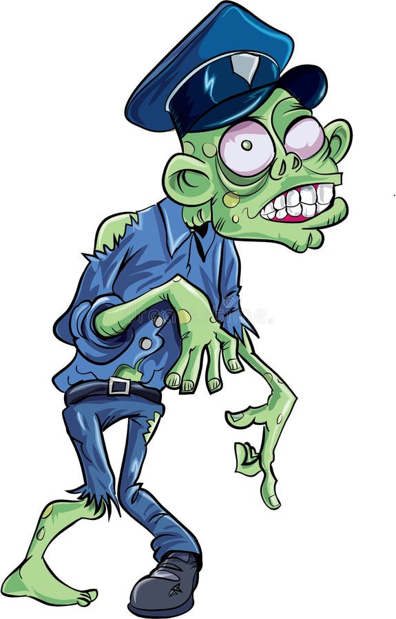 Police Zombie Cartoon Stock Illustrations – 33 Police Zombie Cartoon ...