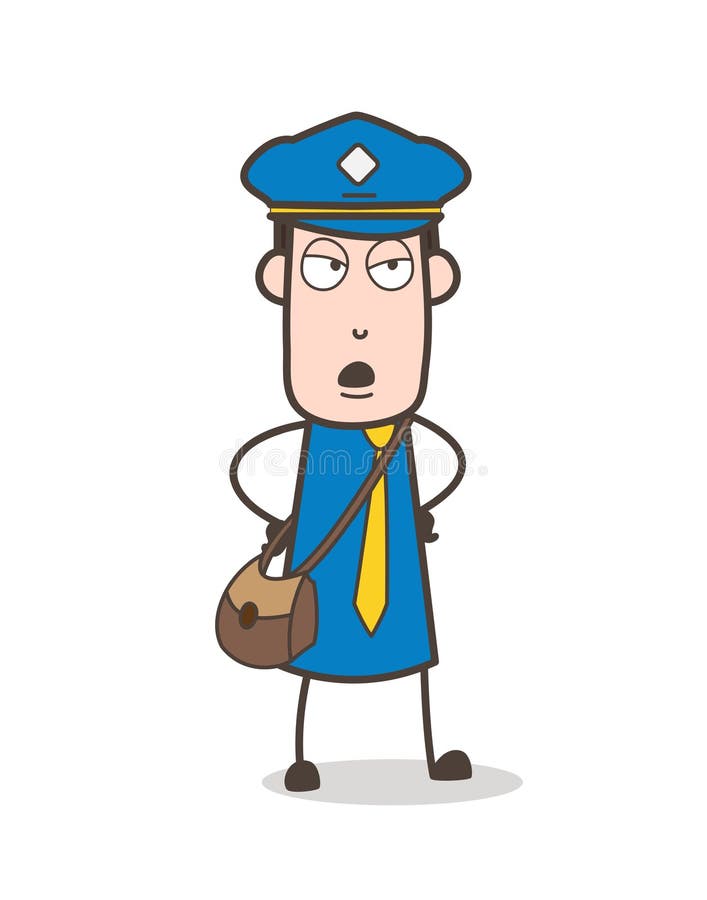 Upset Postman Stock Illustrations – 71 Upset Postman Stock ...