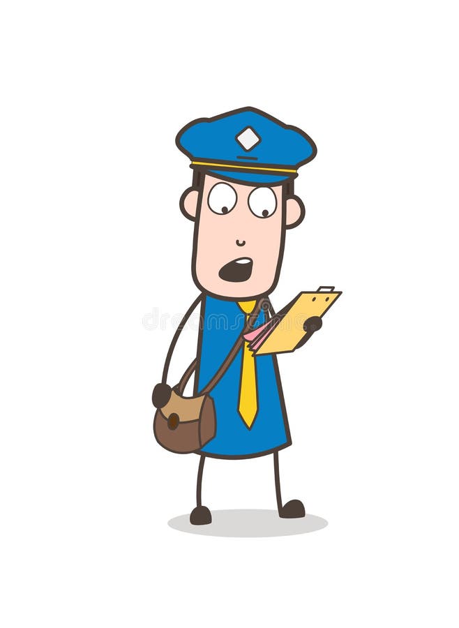Cartoon Postboy Stock Illustrations – 205 Cartoon Postboy Stock ...