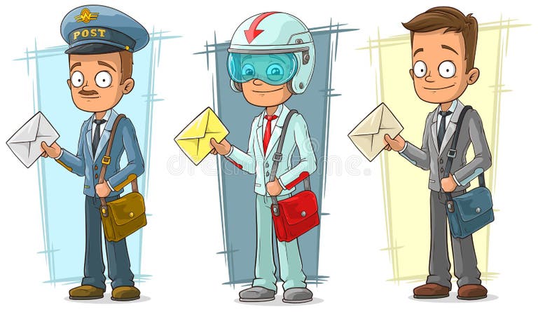 Cartoon Postman Stock Illustrations – 12,010 Cartoon Postman Stock ...