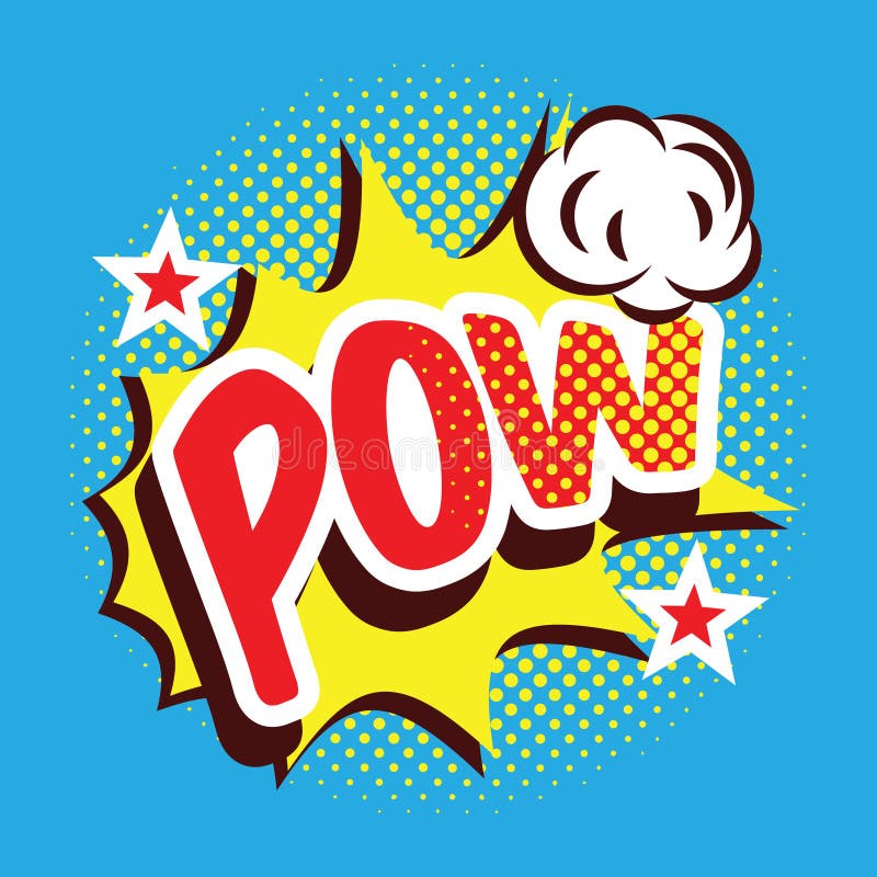 Pow Cartoon Stock Illustrations – 4,450 Pow Cartoon Stock Illustrations ...