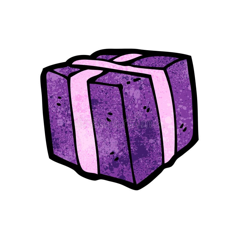 Cartoon present stock vector. Illustration of silly, cartoon - 38043734