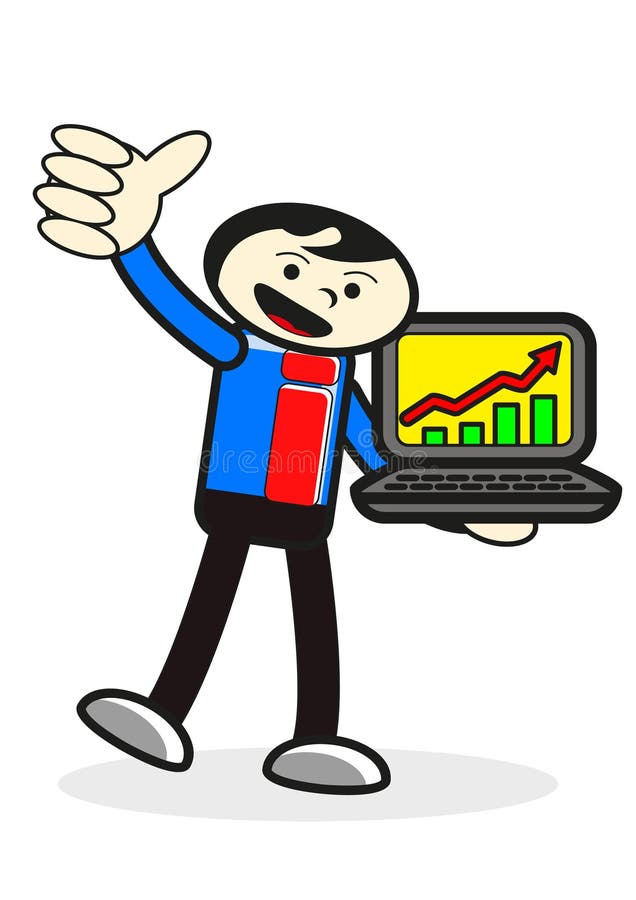 Cartoon Presentation Picture. Image: 19843302